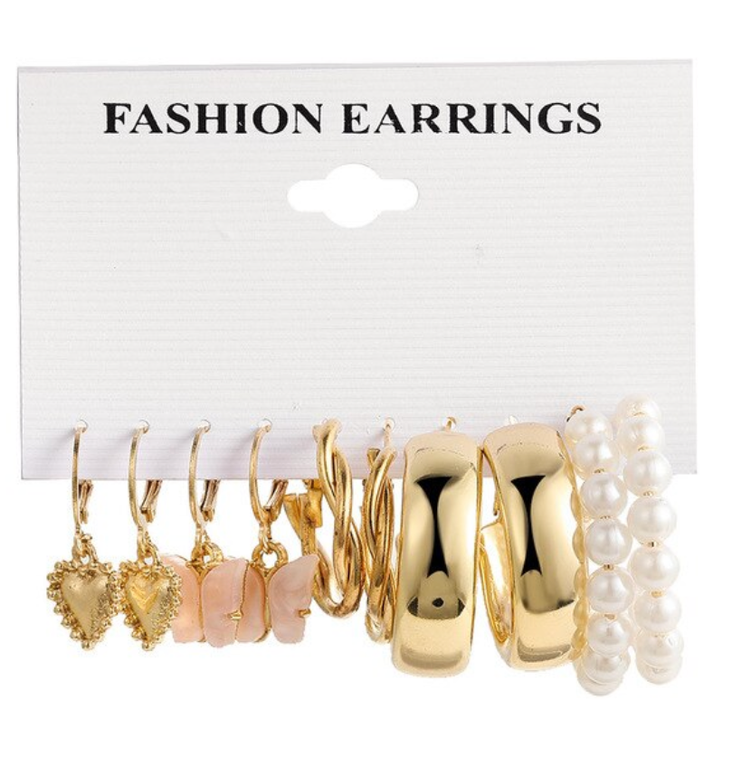 Ohrring Set I verschiedene Ohrringe I Set – Purechain